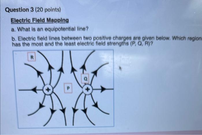 Solved Electric Field Mapping a. What is an equipotential | Chegg.com