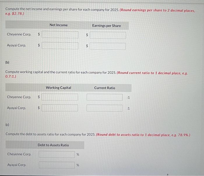 Solved Current Attempt in Progress Comparative financial | Chegg.com