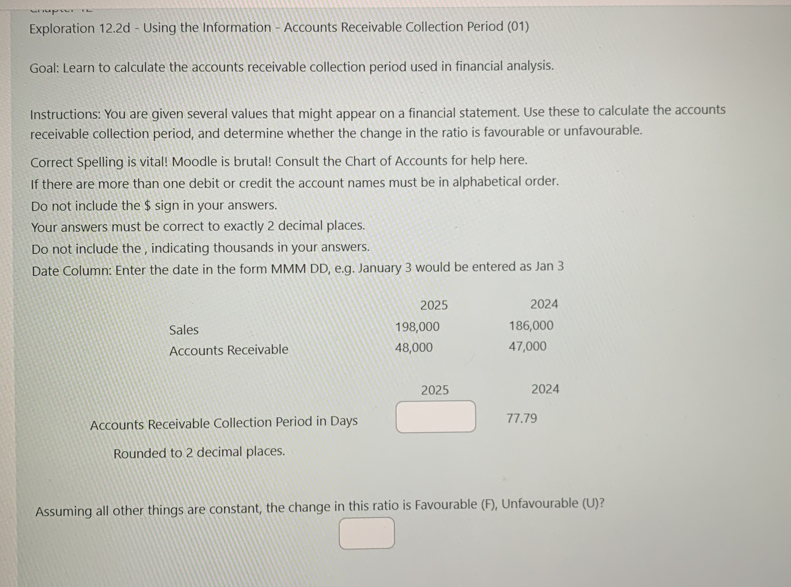 Solved Exploration 12.2d - ﻿Using the Information - | Chegg.com