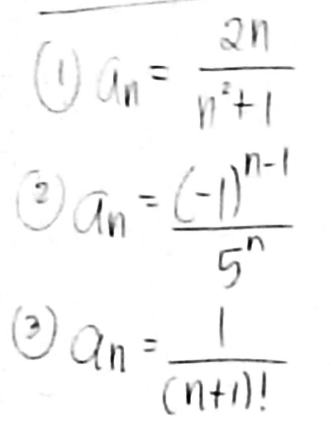 Solved Find the first five terms of the sequence whose nth | Chegg.com