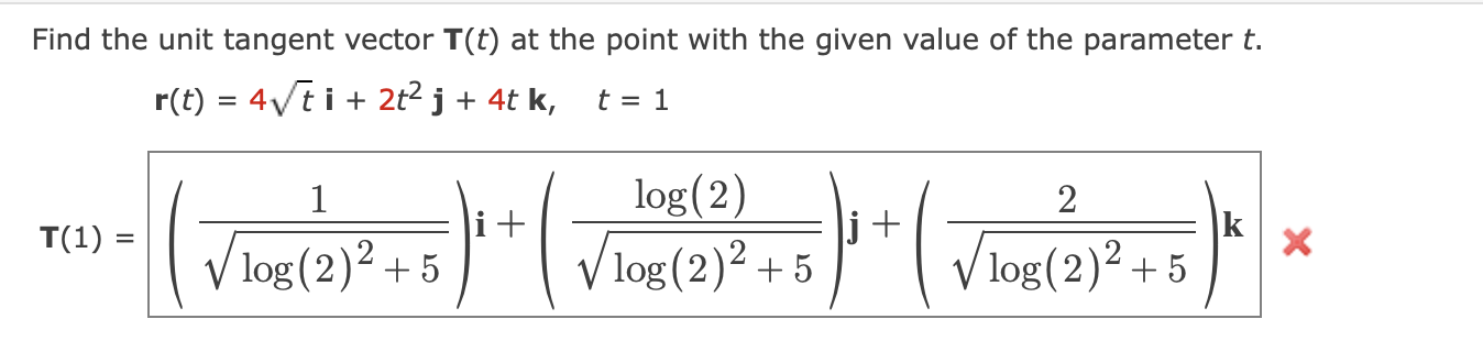 Solved Find the unit tangent vector T(t) ﻿at the point with | Chegg.com