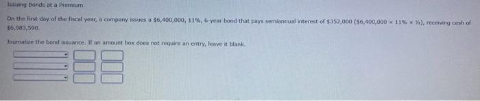 Solved On the first day of the fixcal year, a company issues | Chegg.com