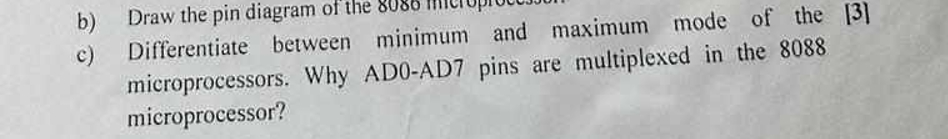 Solved Differentiate between minimum and maximum mode of | Chegg.com
