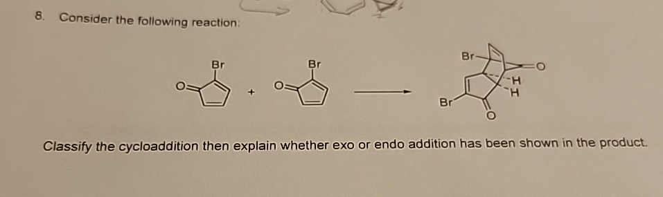 Solved Consider the following reaction:Classify the | Chegg.com
