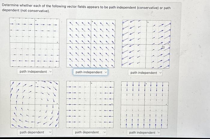 Solved Determine whether each of the following vector fields | Chegg.com