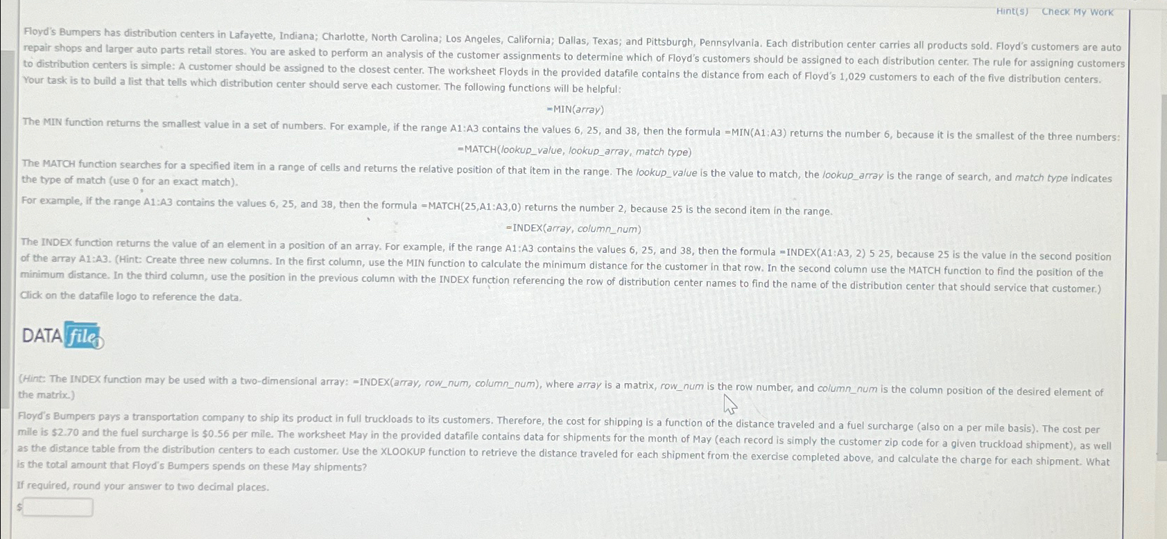 Solved Hint(s) ﻿Check My WorkYour task is to build a list | Chegg.com