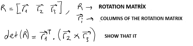 Solved R=[vec(r1)vec(r2)vec(r3)],vec(R)→ ﻿ROTATION | Chegg.com