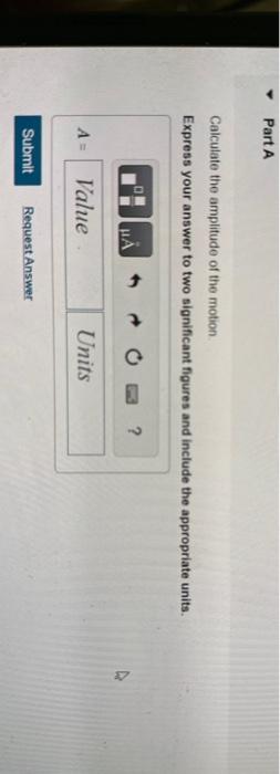 Solved An object with mass 2.6 kg is executing simple | Chegg.com