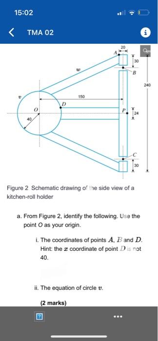Solved Figure 2 Schematic drawing of the side view of a | Chegg.com