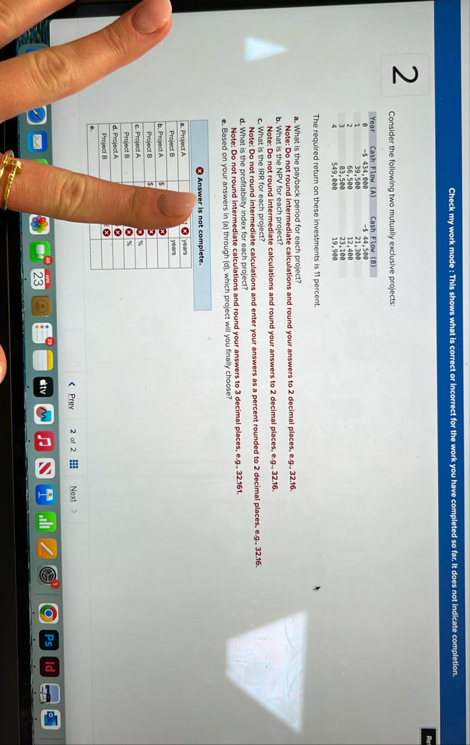 Solved Check my work mode : This shows what is correct or | Chegg.com
