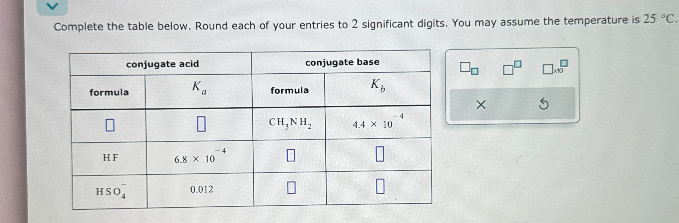 Solved Complete the table below. Round each of your entries | Chegg.com