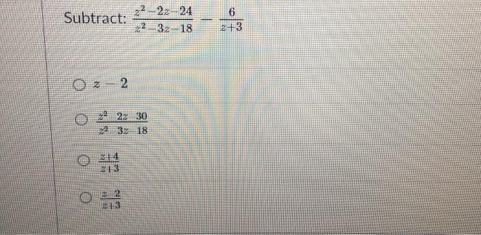 Solved 6 22-22-24 Subtract: 22-32-18 2+3 O 2 - 2 22% 30 22 | Chegg.com
