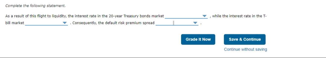 Complete the following statement.All three drop down | Chegg.com