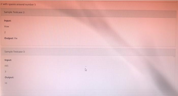 Solved Task - 1-D: String editing Collapse context You are | Chegg.com