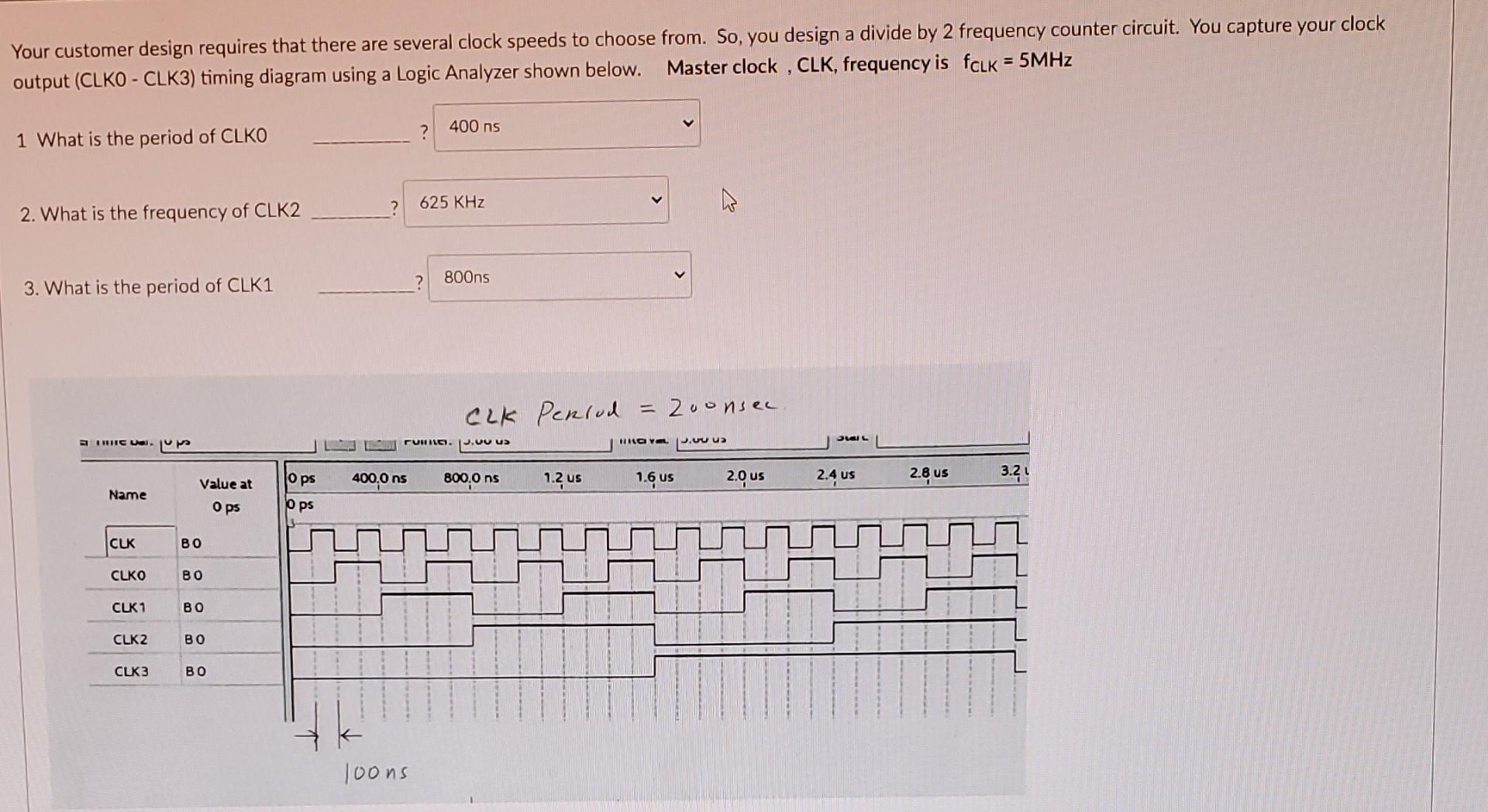 Solved Your customer design requires that there are several | Chegg.com