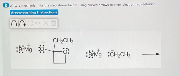 Solved 6 Write a mechanism for the step shown below, using | Chegg.com
