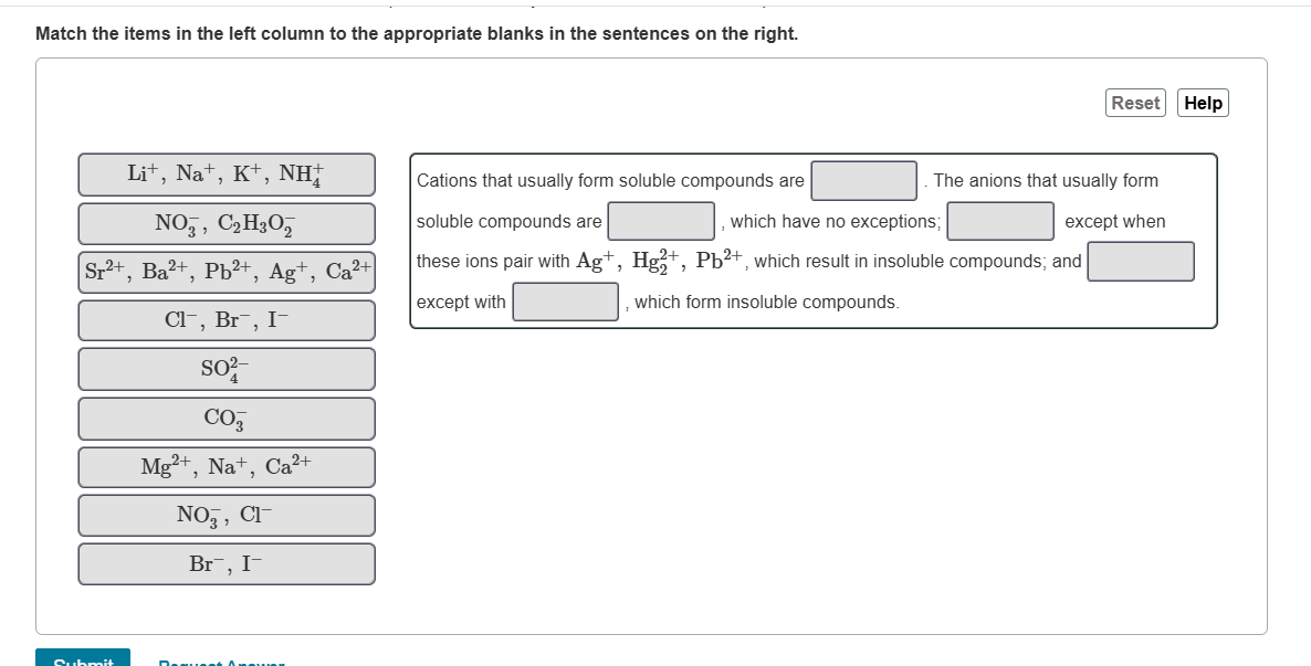 Solved Match the items in ﻿the left column to ﻿the | Chegg.com
