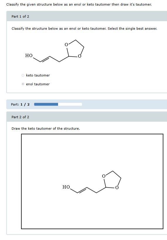 Solved Question 5 ﻿Draw the keto-enoltautomeric pair for | Chegg.com