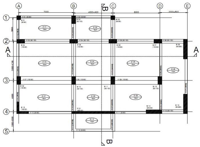 Solved Draw attached floor plan and two sections (A-A and | Chegg.com