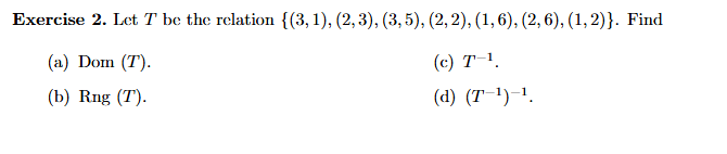 Solved Need help with this Relations and Partitions | Chegg.com