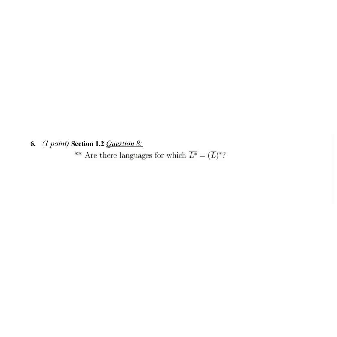 Solved (1 ﻿point) ﻿Section 1.2 ﻿Question 8:** ﻿Are there | Chegg.com