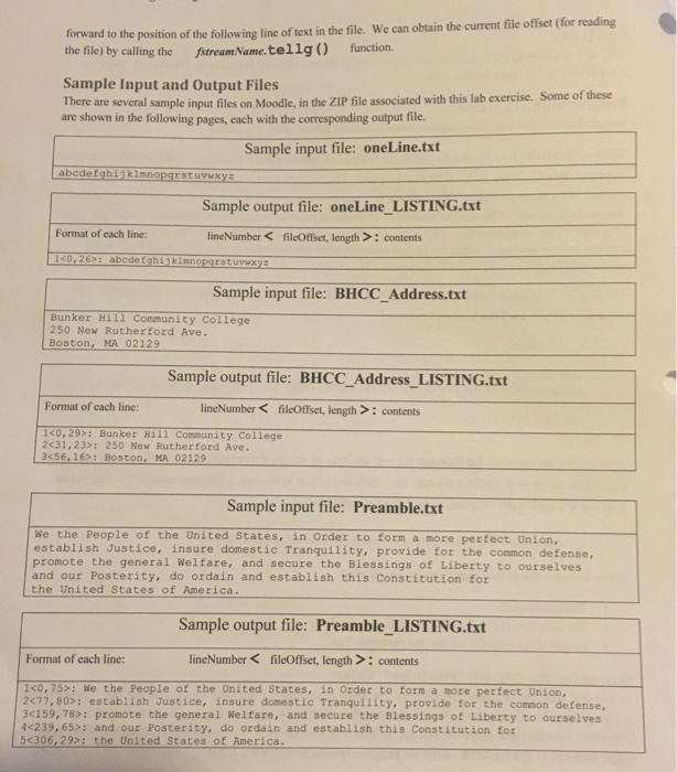 Solved Programming Exercise Be sure that you read and | Chegg.com