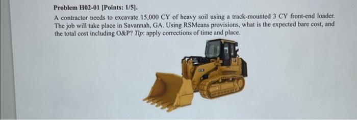 Solved Problem H02 01 Points 15 A Contractor Needs To 