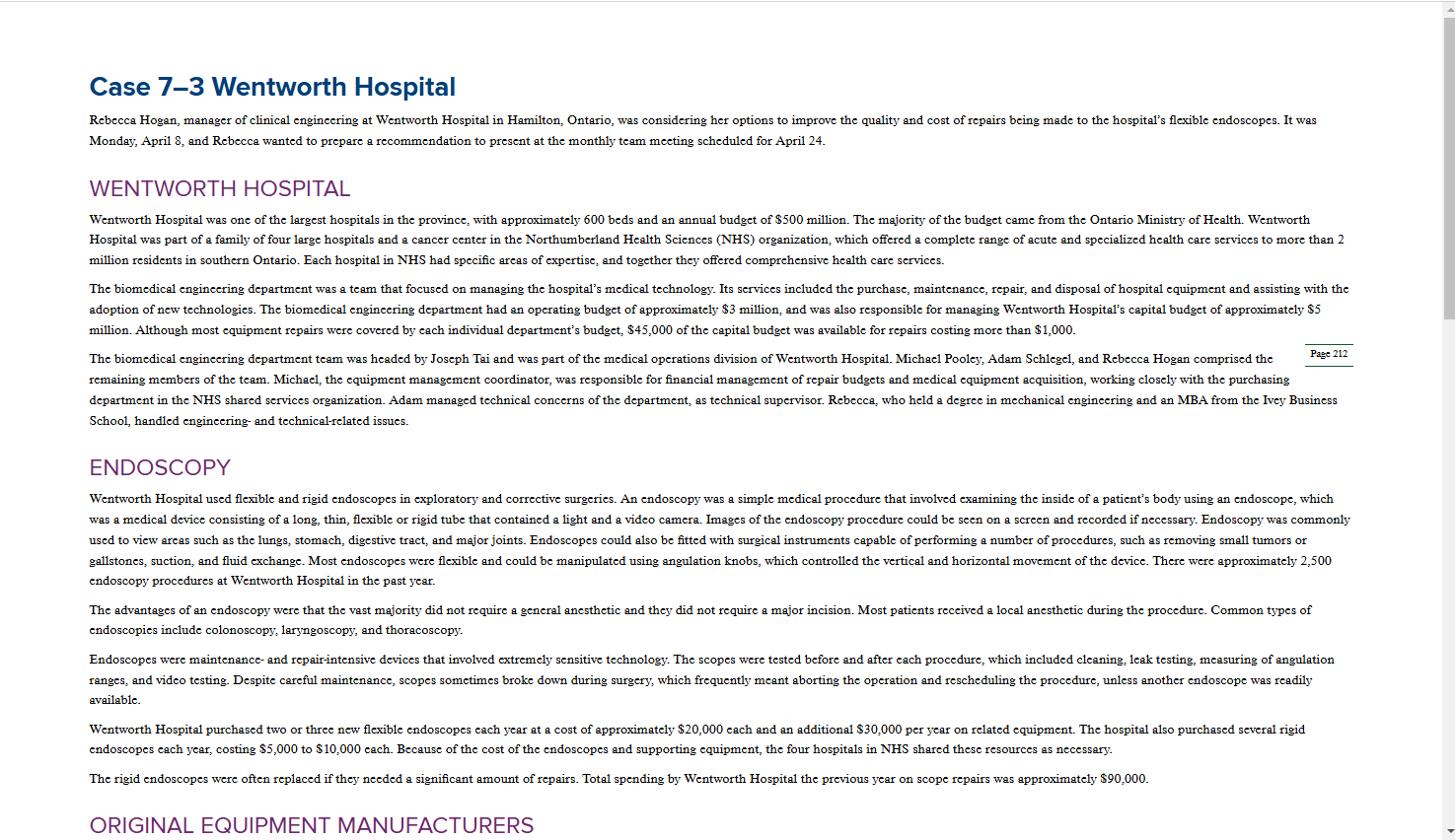 Solved Analyze the information provided in the case. Your | Chegg.com