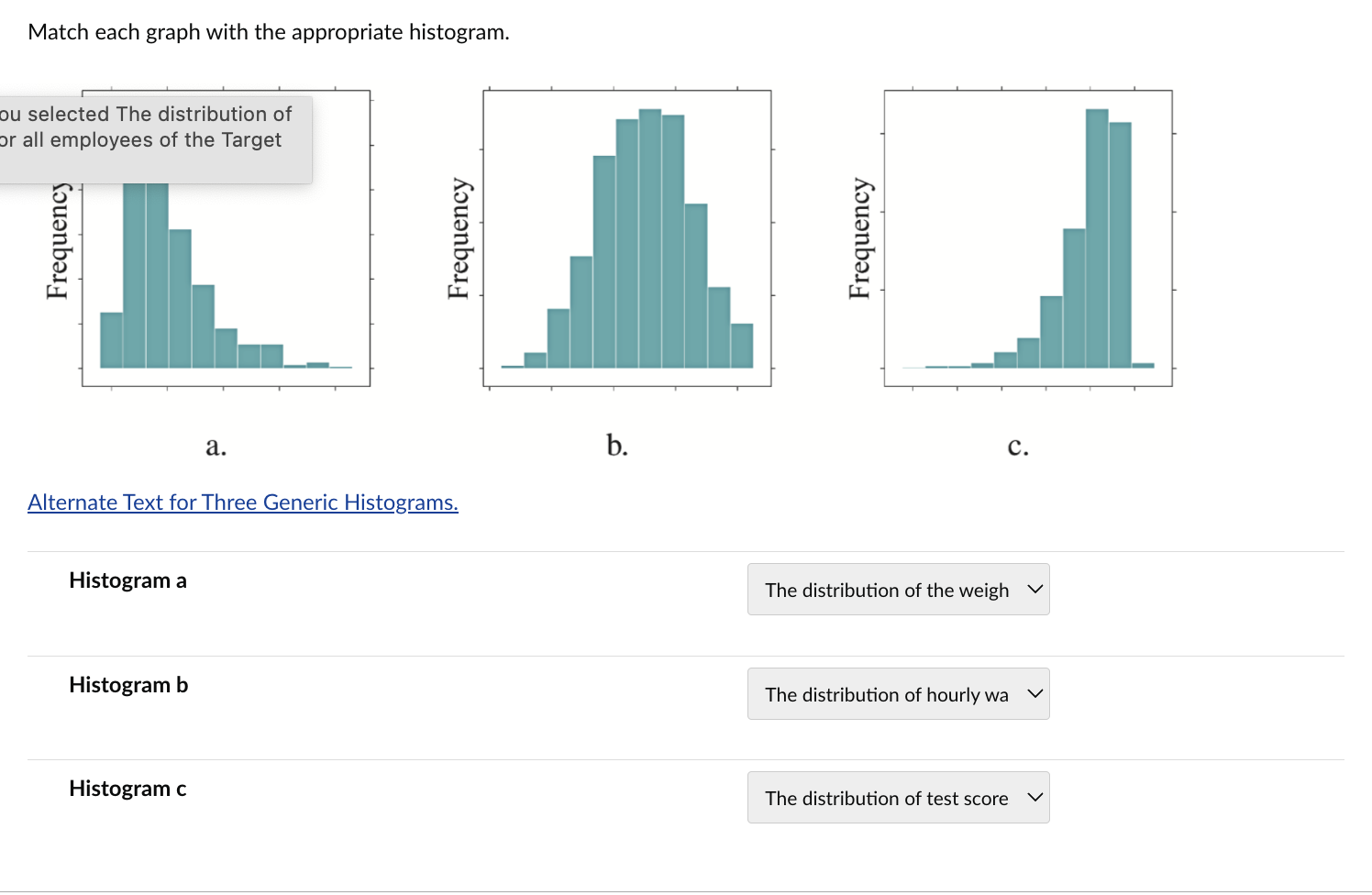 Match each graph with the appropriate | Chegg.com Match each graph with the appropriate | Chegg.com