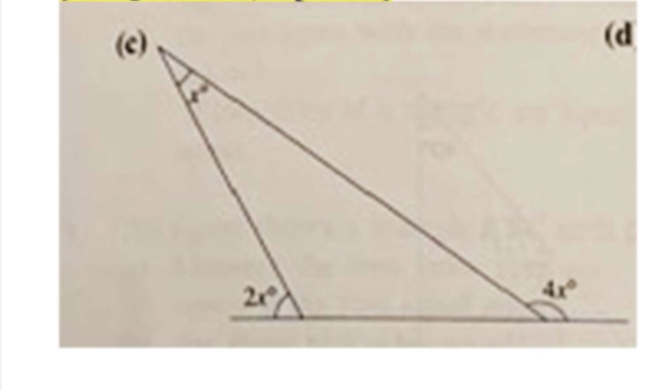 Solved Find all the unknown marked angles in the figure. | Chegg.com