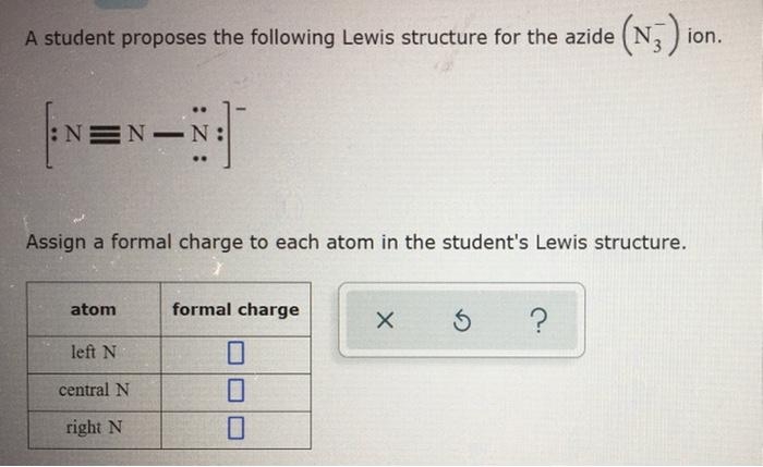 Solved A student proposes the following Lewis structure for | Chegg.com