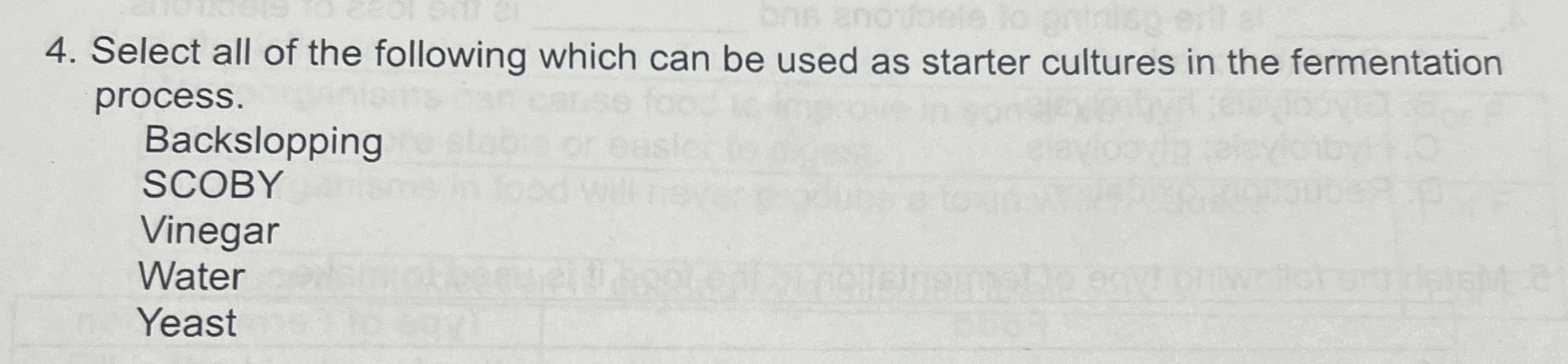 Solved Select all of the following which can be used as | Chegg.com