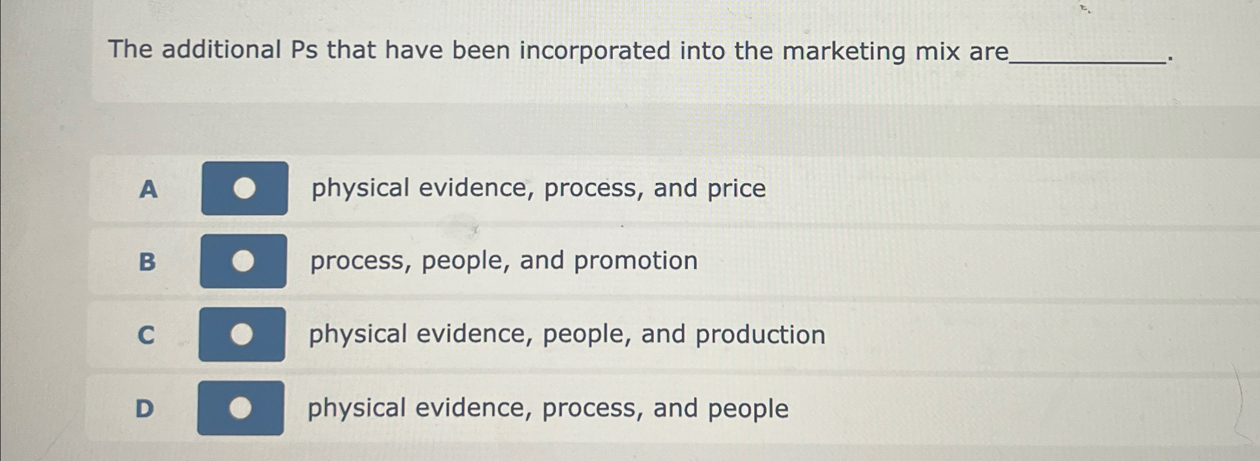 Solved The additional Ps that have been incorporated into | Chegg.com