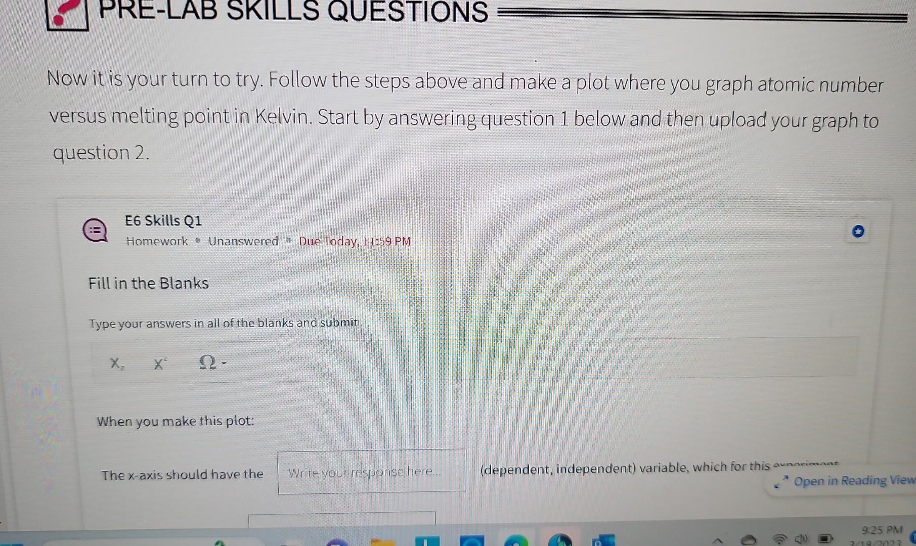 E6 Skills Q1 Homework - Unanswered • Due Today, | Chegg.com