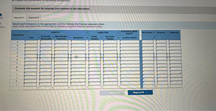 Solved Problem 4-23 (Static) Record transactions and | Chegg.com