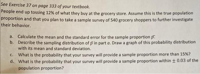 Solved See Exercise 37 on page 333 of your textbook. People | Chegg.com