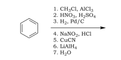 Solved Work through the synthesis on a separate sheet of | Chegg.com