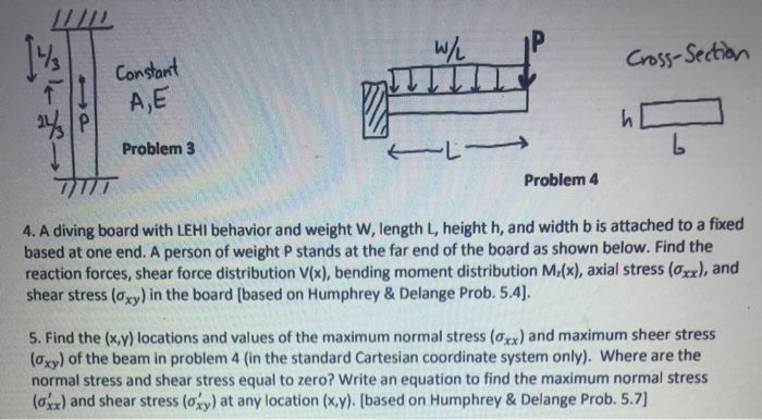 Solved Question 5) What is the maximum normal stress and | Chegg.com