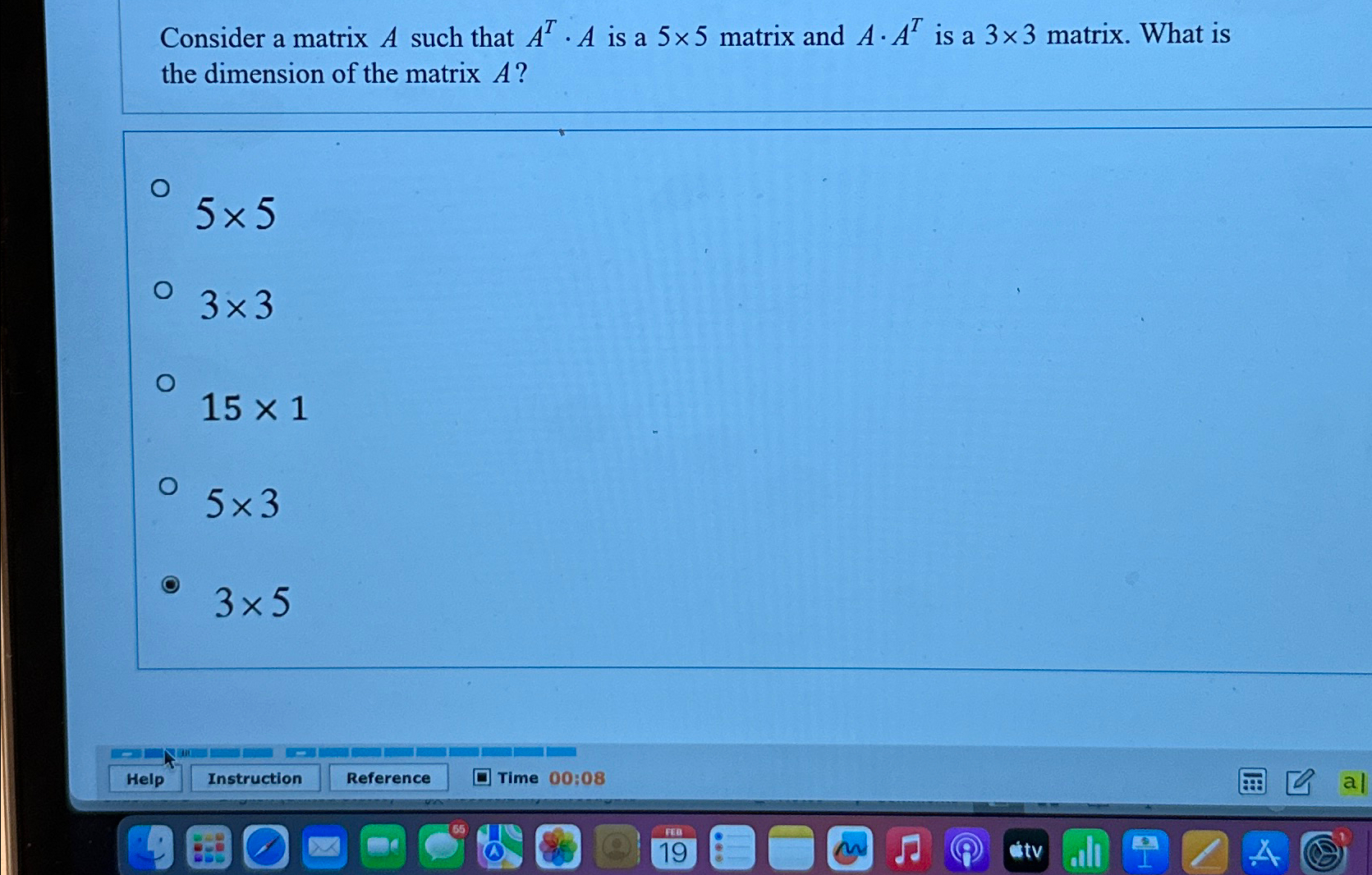 Solved Consider A Matrix A Such That Ata ﻿is A 5×5 ﻿matrix 