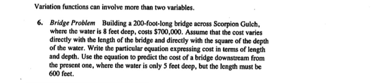 Solved Variation functions can involve more than two | Chegg.com
