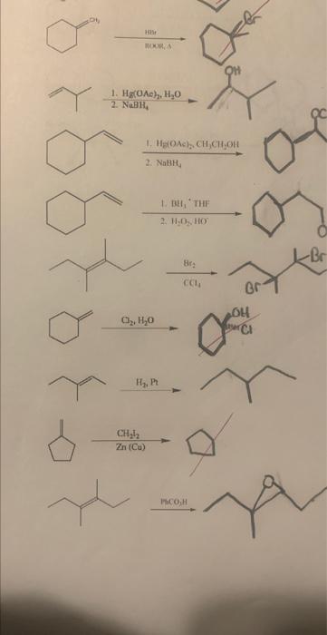 Solved 3) Provide the structure of the major organic product | Chegg.com