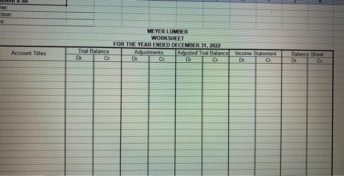 P8-5A. Using the ledger balances and additional data | Chegg.com