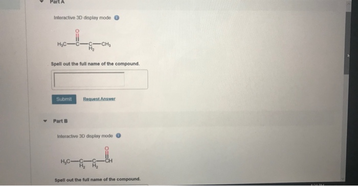Solved Part A Write structural formulas for all of the | Chegg.com
