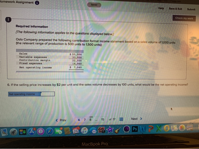 Solved Homework Assignment ychegg.com Saved Help Save & Exit | Chegg.com