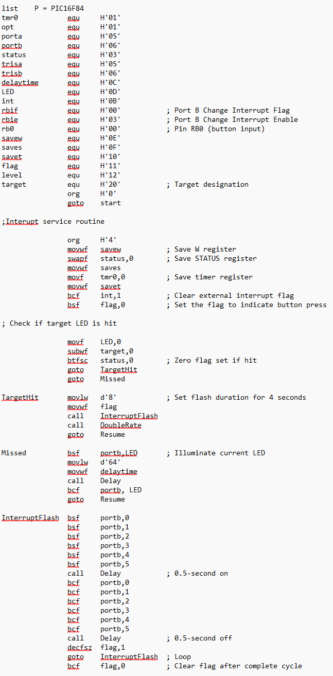 Solved Is this code correct for a 'Catch the Light' game? | Chegg.com
