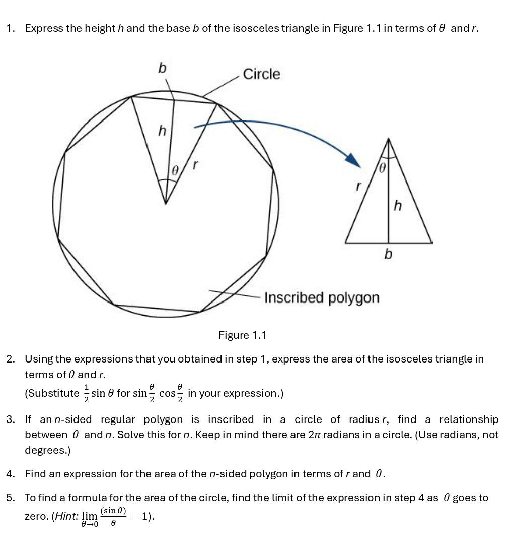 Solved Express the height h ﻿and the base b ﻿of the | Chegg.com