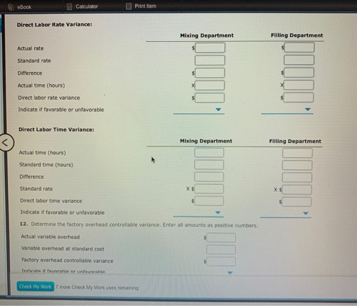 Solved eBook Calculator Print Item 9. Prepare the August | Chegg.com