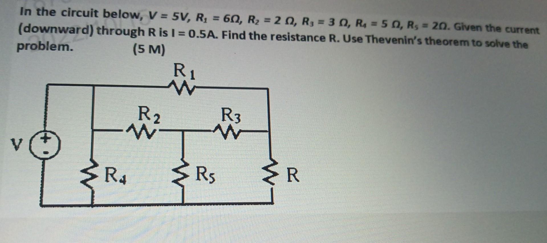 Solved In the circuit below, | Chegg.com