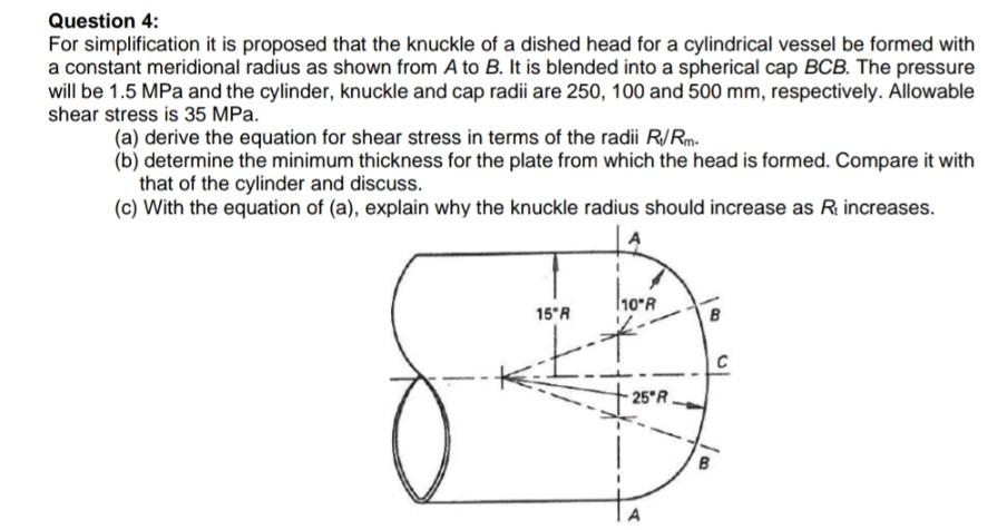 Question 4: For simplification it is proposed that | Chegg.com