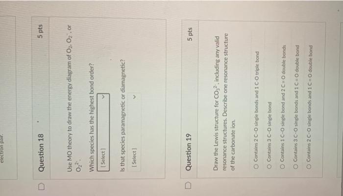 Solved Draw the Lewis structure for CO32, including any | Chegg.com